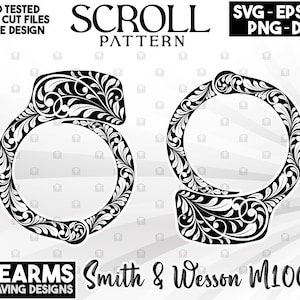 Smith and Wesson Handcuffs M100, Handcuffs Scroll Design, Handcuff ...