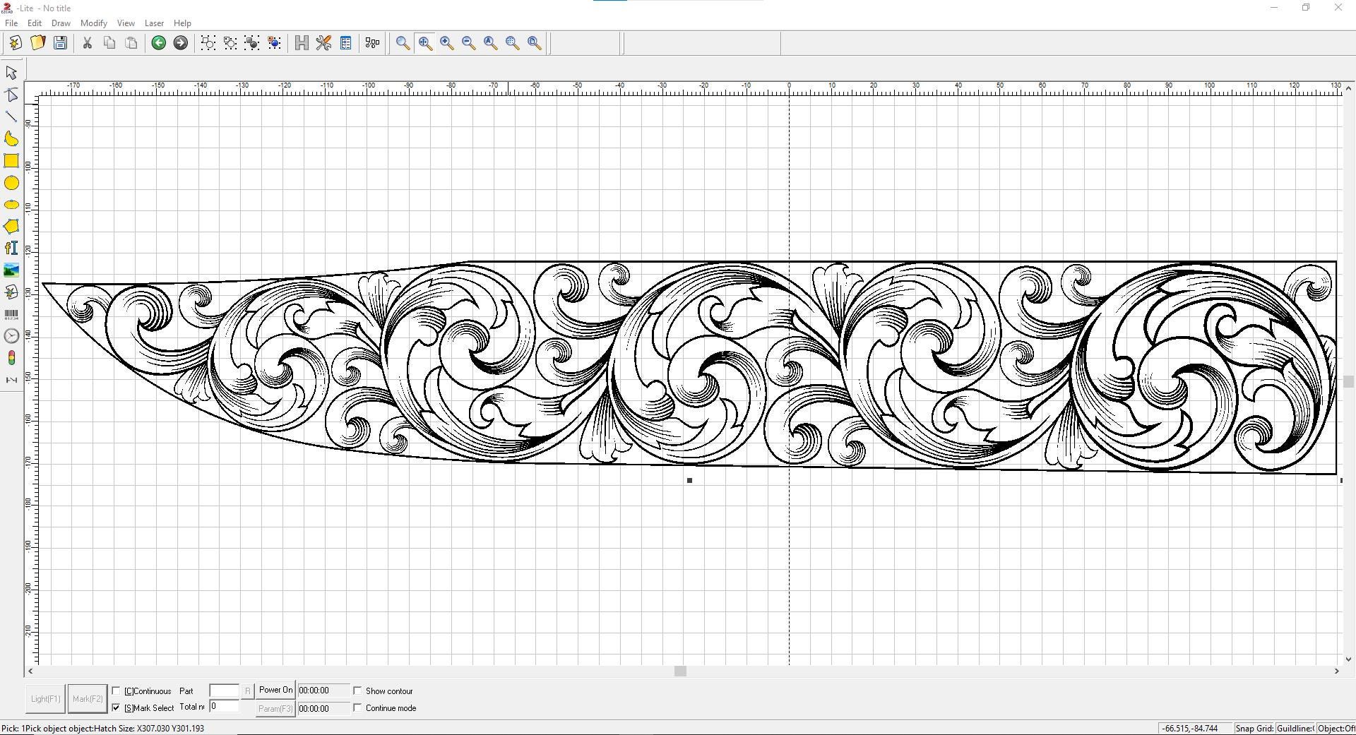 KA-BAR Knife Engraving Design | Scrollwork Blade SVG | Ornate Knife ...