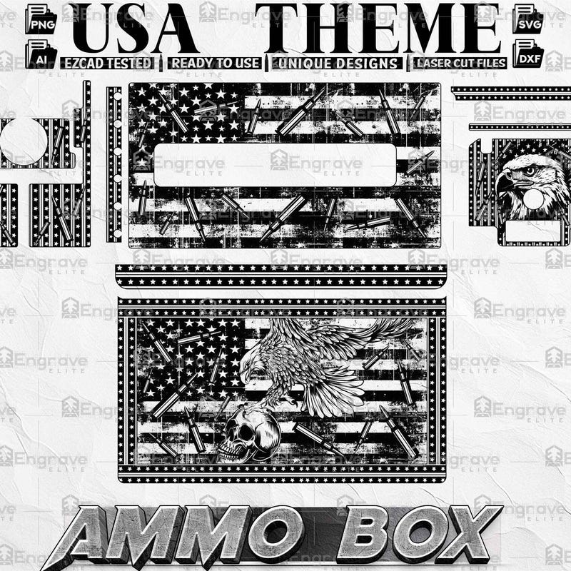 Mini Tool Box Skull - Etsy