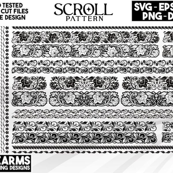 Scroll Svg - Etsy