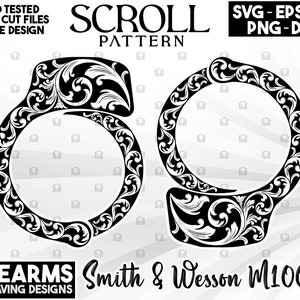 Smith & Wesson Handcuffs M100: Premium Quality Engraving Design ...