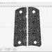 Colt1911 Firearms Grip Scroll Work Pattern Design Laser Engraving Files ...