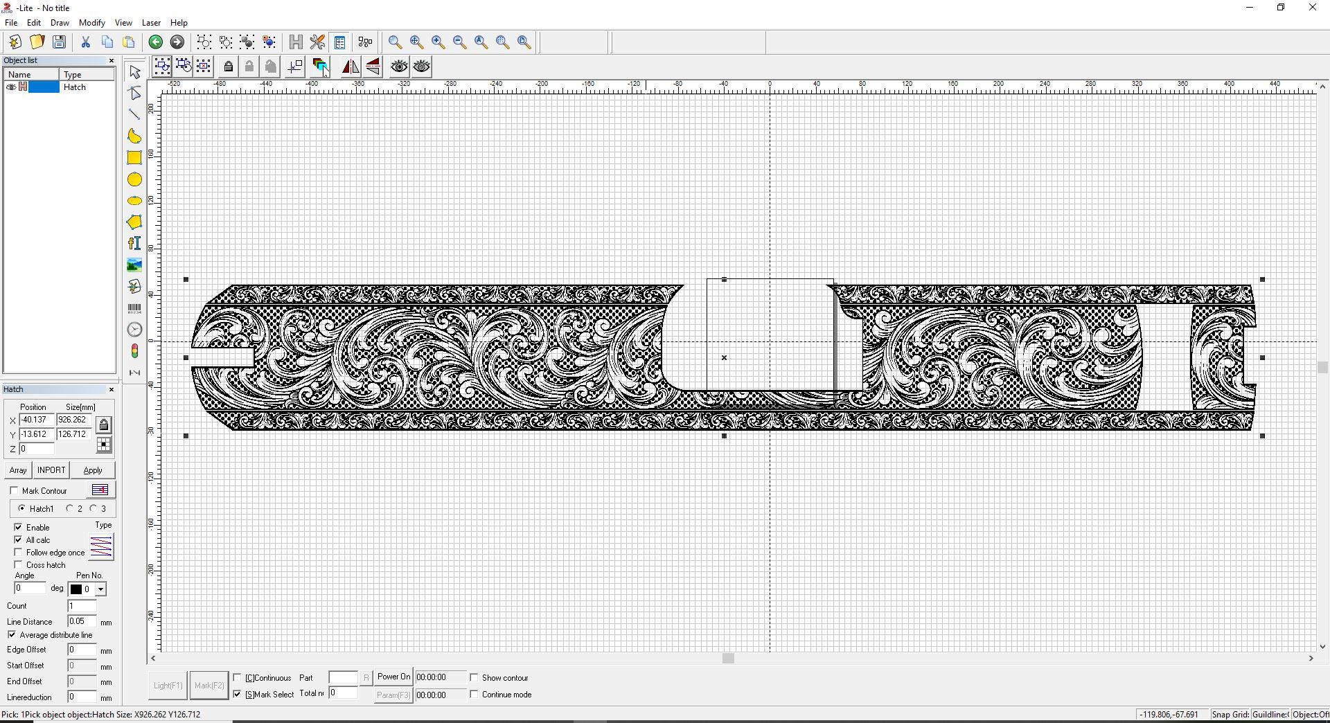 Custom Tisas M1911 A1 Firearm Scroll Laser Engraving Design,scroll and ...