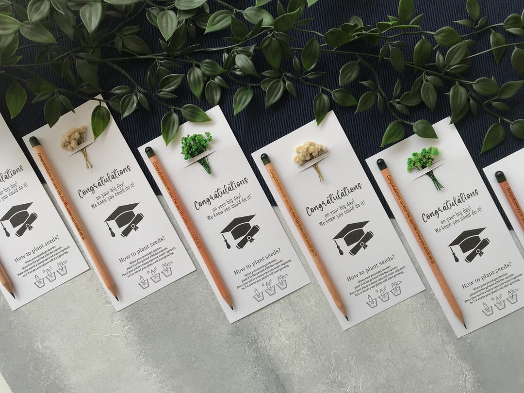 Graduation Gift, Personalized Congratulations Gifts, Eco-friendly Seed ...