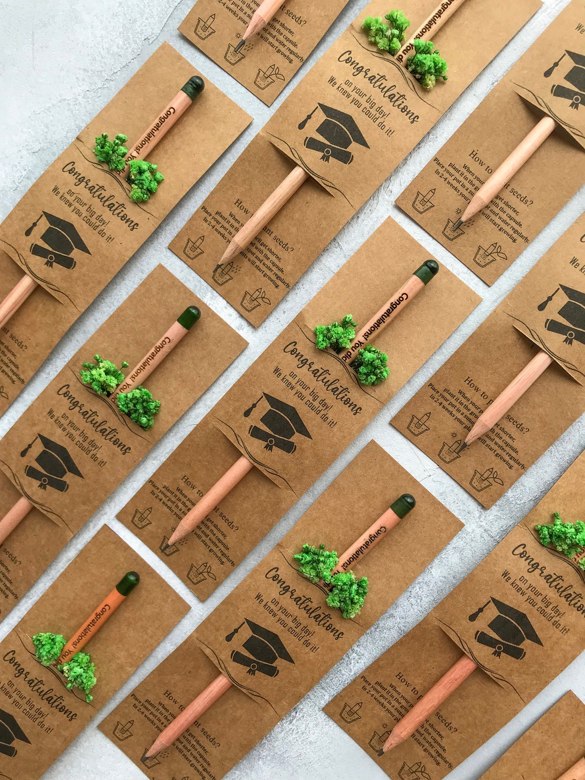 Personalized College Graduation Pencil Gifts, Graduation Ceremony ...