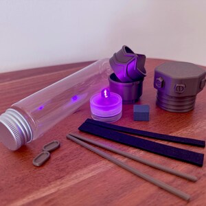 Shimmer Vial Accessory Fillable for Cosplay Jinx Silco Arcane League of ...