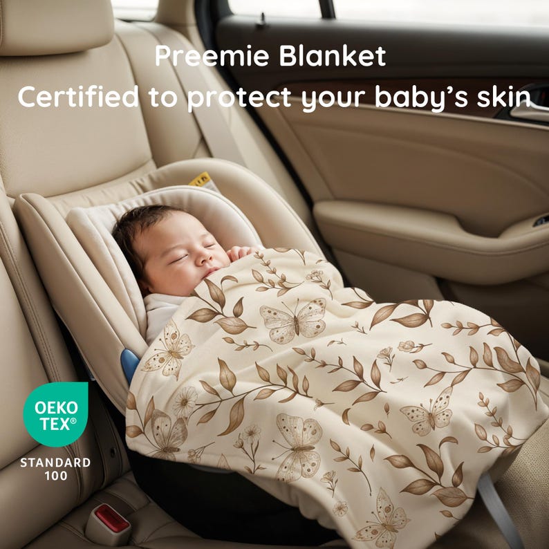 Personalized NICU Isolette Cover – Plush Preemie Blanket ...