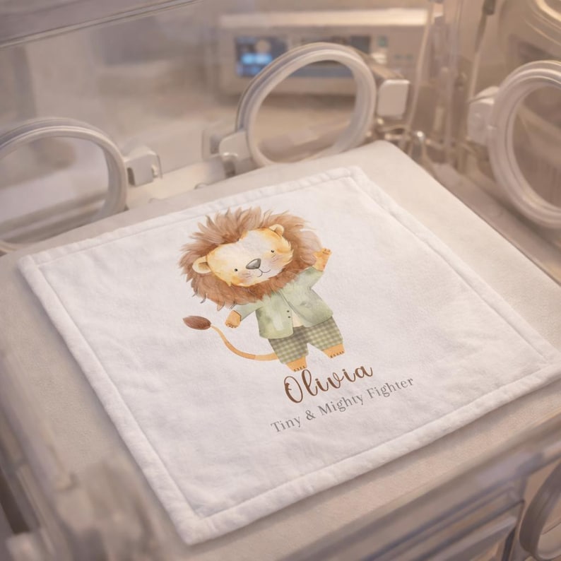 Personalized NICU Scent Bonding Blanket for Micro Preemie | Tiny ...
