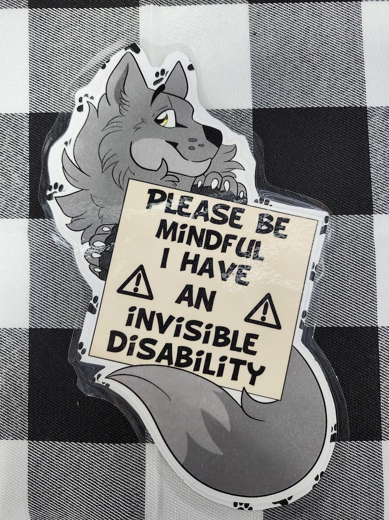 Mindful of Disability Furry Badges - Etsy