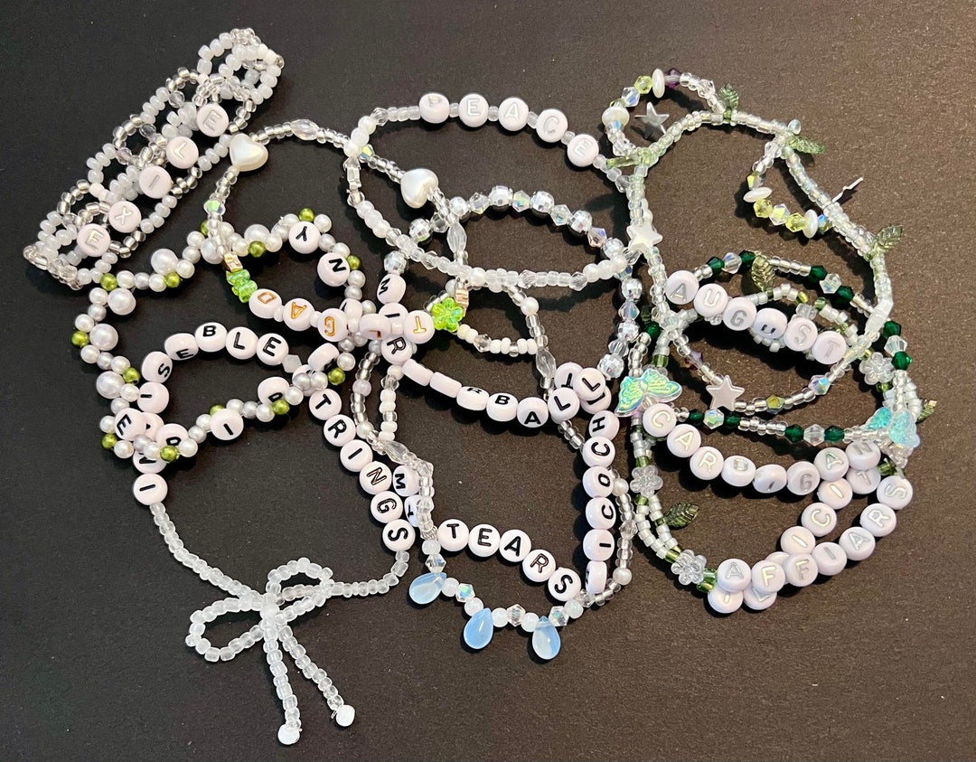 ERAS TOUR BRACELETS Friendship Bracelets Taylor Swift Bracelets ...
