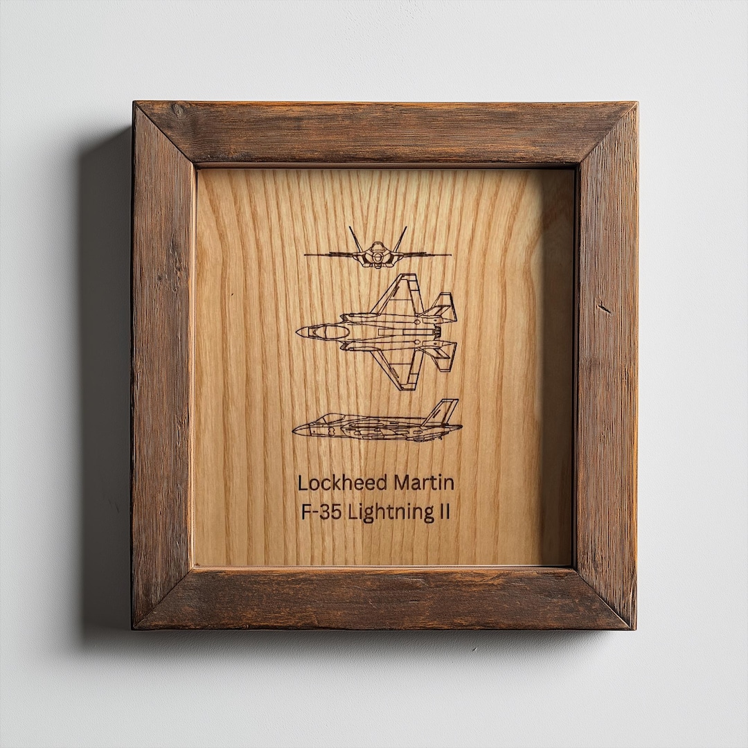 F-35 Lightning | Personalized Pilot Plaque | Aviation Gifts for Pilots ...