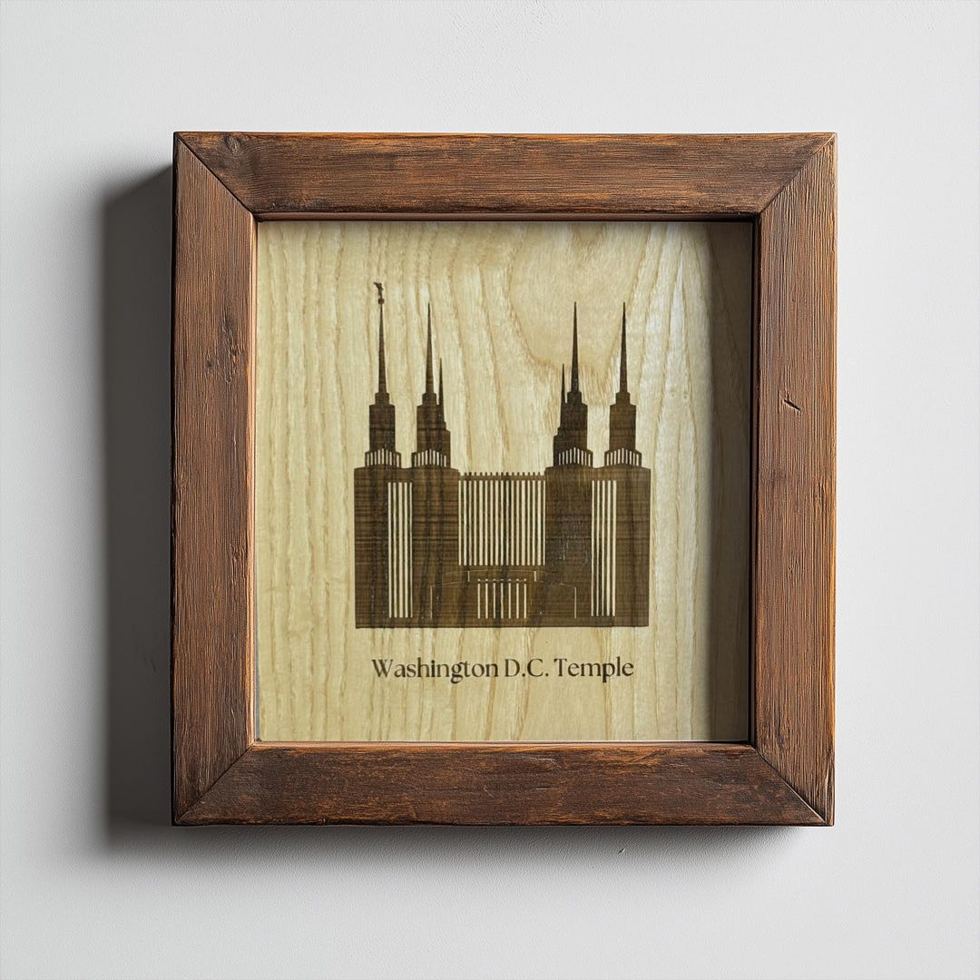 Washington DC Temple | LDS Temple Art | Temple Sign | Latter-day Saint ...
