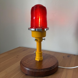 Authentic Runway Light Desk Lamp | Aviation Desk Lamp | Vintage ...