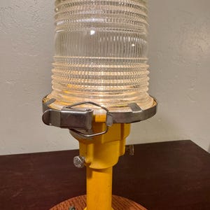 Authentic Runway Light Desk Lamp | Aviation-inspired Desk Lamp | Runway ...