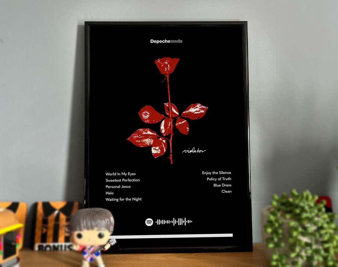 Violator Poster Dave Gahan Poster Depeche Mode Poster - Etsy