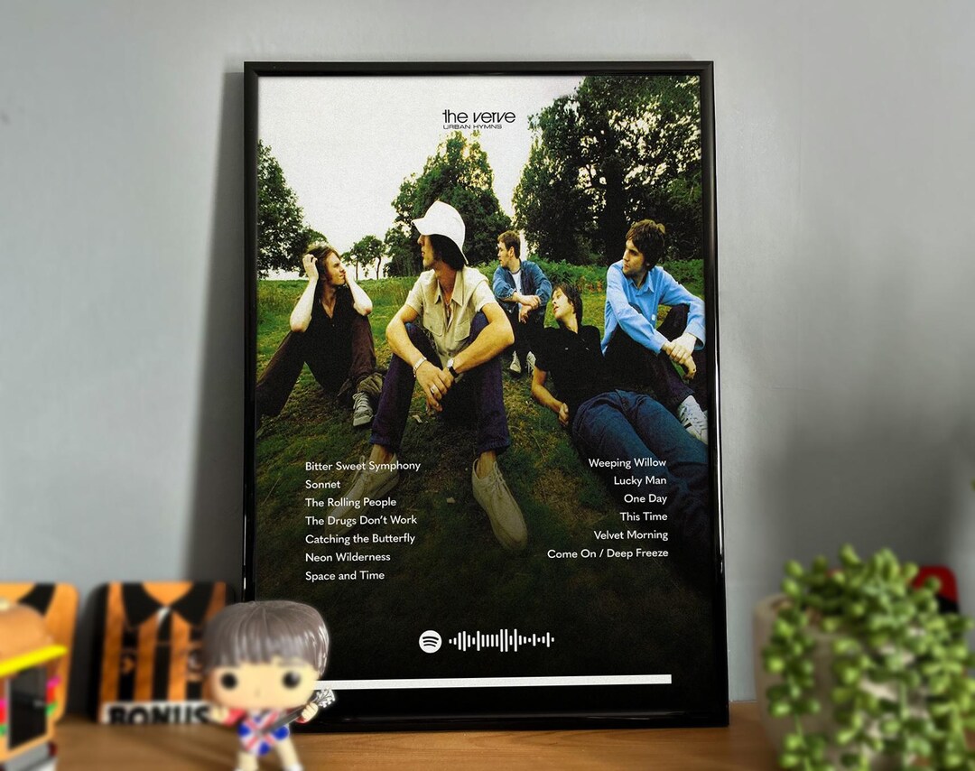 The Verve Poster Urban Hymns Poster Richard Ashcroft Poster - Etsy