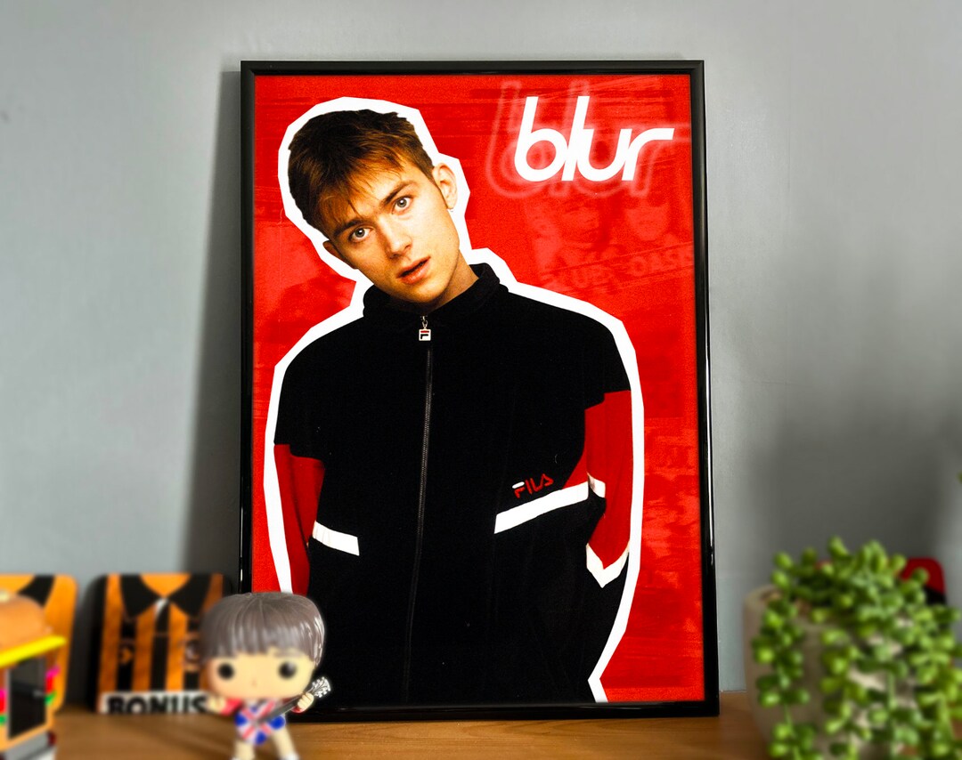 Blur Poster Damon Albarn Poster 90s Music Poster - Etsy UK