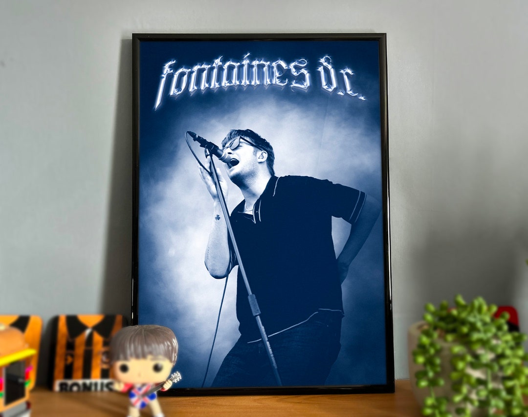 Fontaines DC Poster Grian Chatten Poster Skinty Fia Poster Dogrel ...