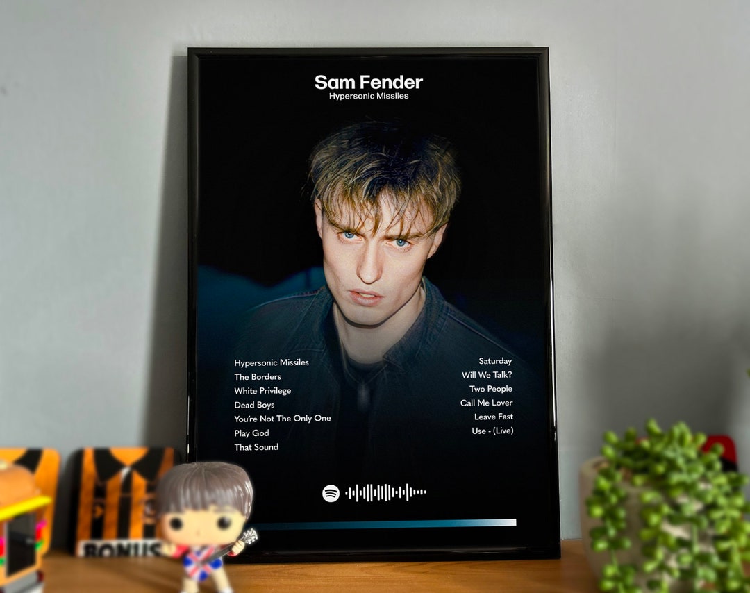 Sam Fender Poster Hypersonic Missiles Poster Will We Talk Poster - Etsy