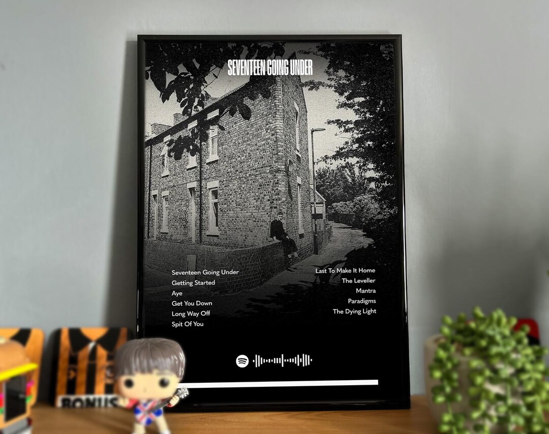 Sam Fender Poster Seventeen Going Under Poster 17 Going Under Poster - Etsy