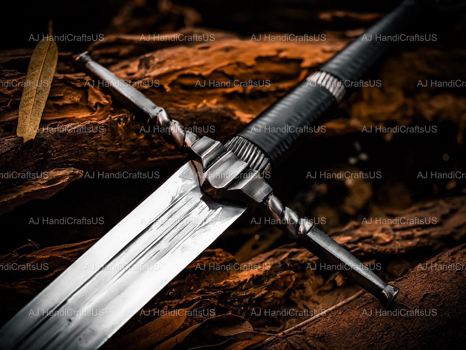 Handmade Witcher Sword, Geralt of Rivia Cosplay, Stainless Steel With ...