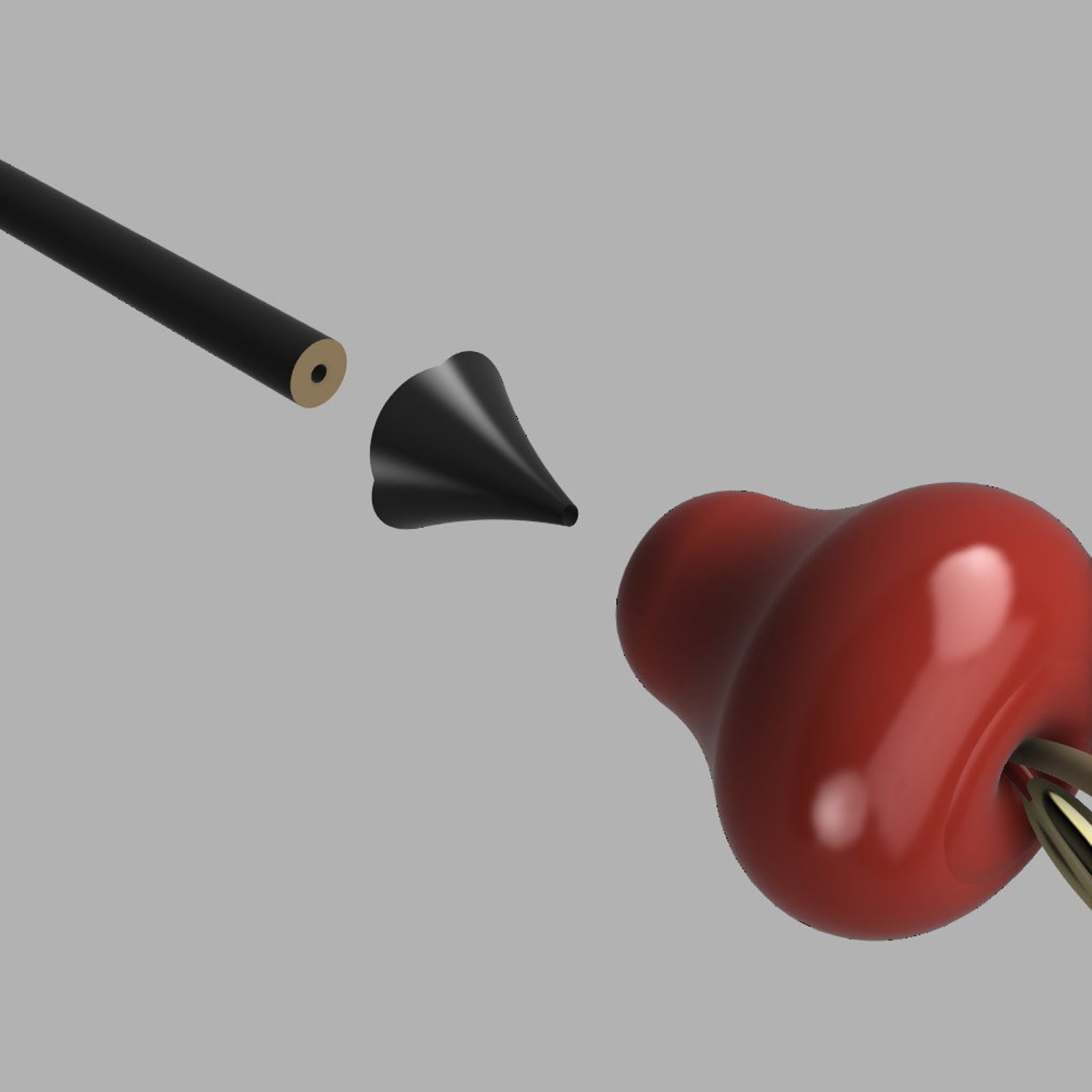 Lucifer Apple Cane - Hazbin Hotel 3D Model for 3D Print - Etsy