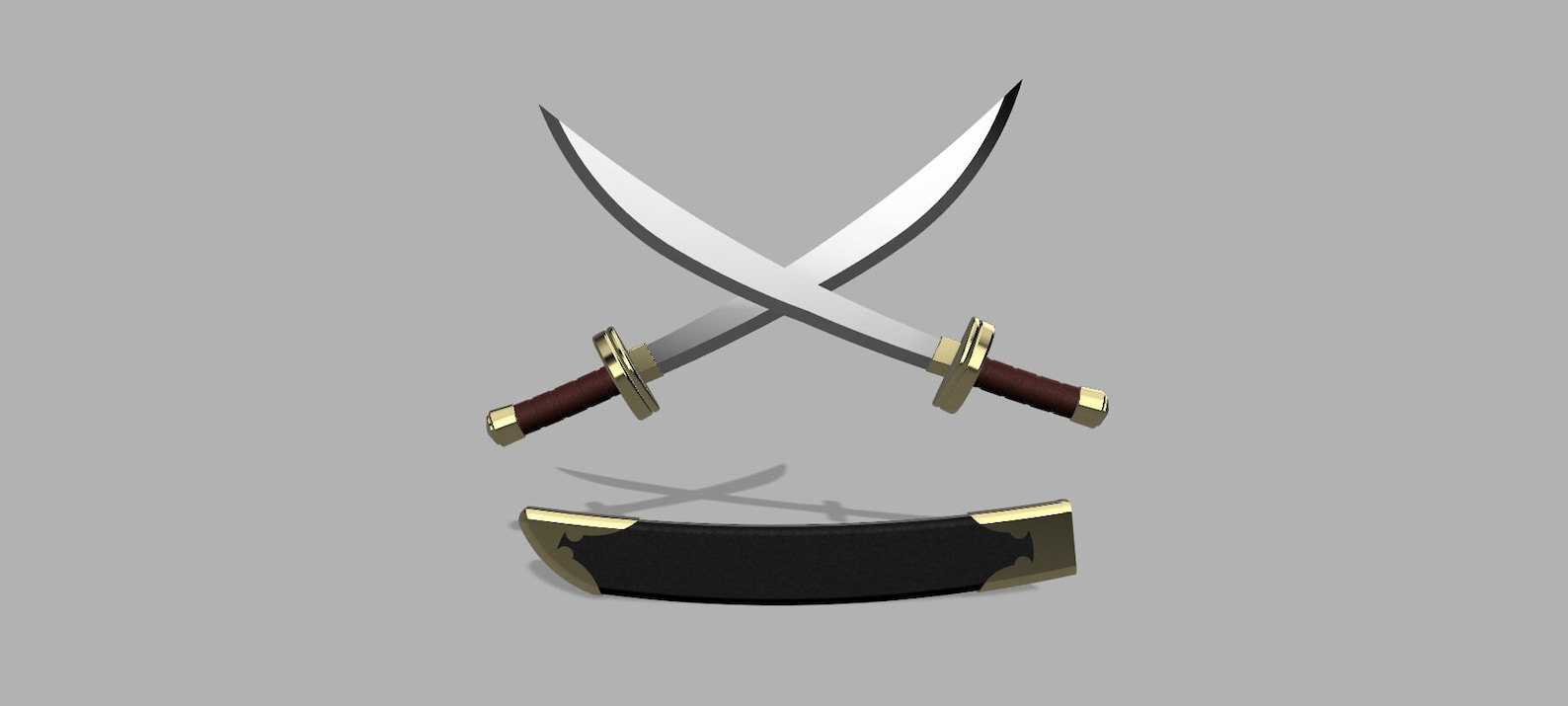 Zuko Double Dao - Dual Swords - Avatar 3D Model for 3D Print - Etsy