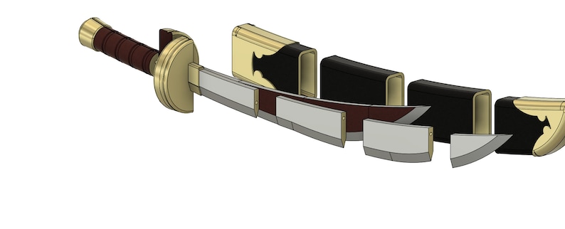 Zuko Double Dao - Dual Swords - Avatar 3D Model for 3D Print - Etsy