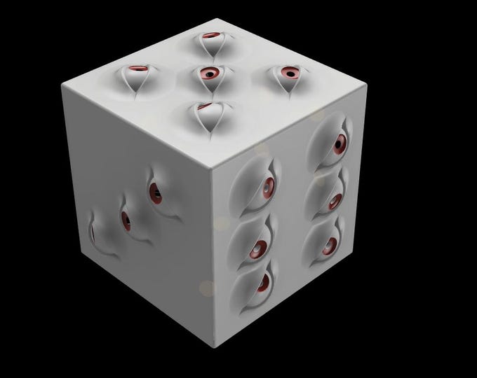 Prison Realm Cube From Jujutsu Kaisen 3D Files for 3D Print - Etsy