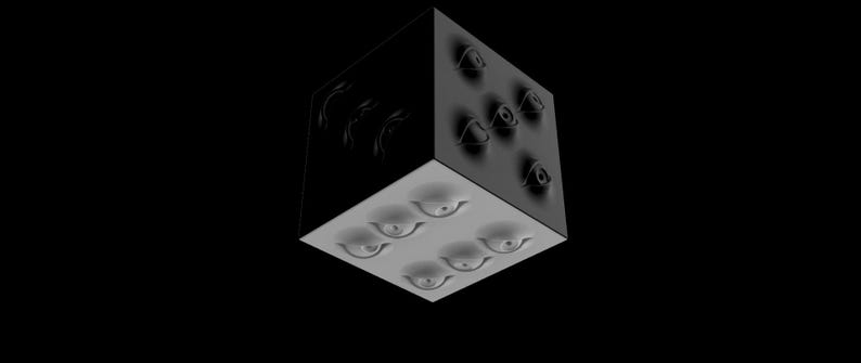 Prison Realm Cube From Jujutsu Kaisen 3D Files for 3D Print - Etsy
