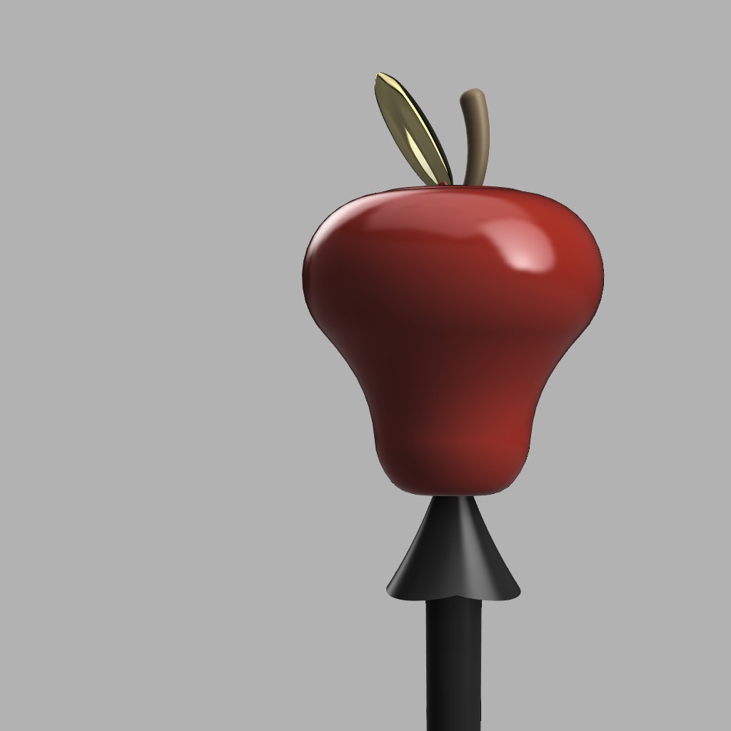 Lucifer Apple Cane - Hazbin Hotel 3D Model for 3D Print - Etsy