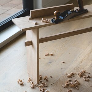 Japanese Woodworking Hallway Bench - Etsy