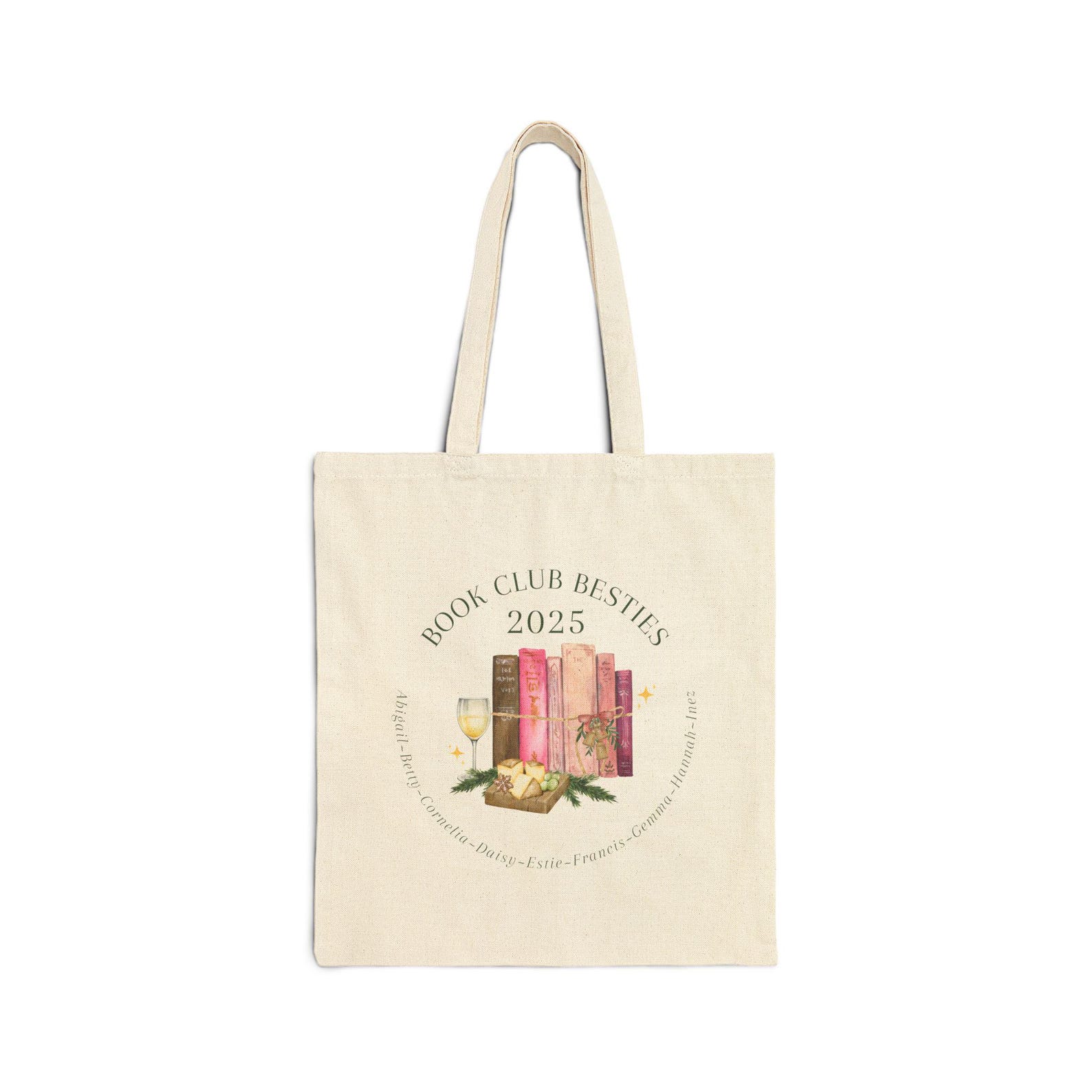 Custom Book Club Tote Bag | Book Club Bag | Book Club Gift | Custom ...