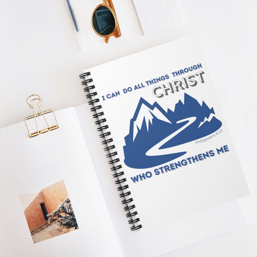 2023 LDS Youth Theme Spiral Notebook Ruled Line LDS Journal I Can Do ...