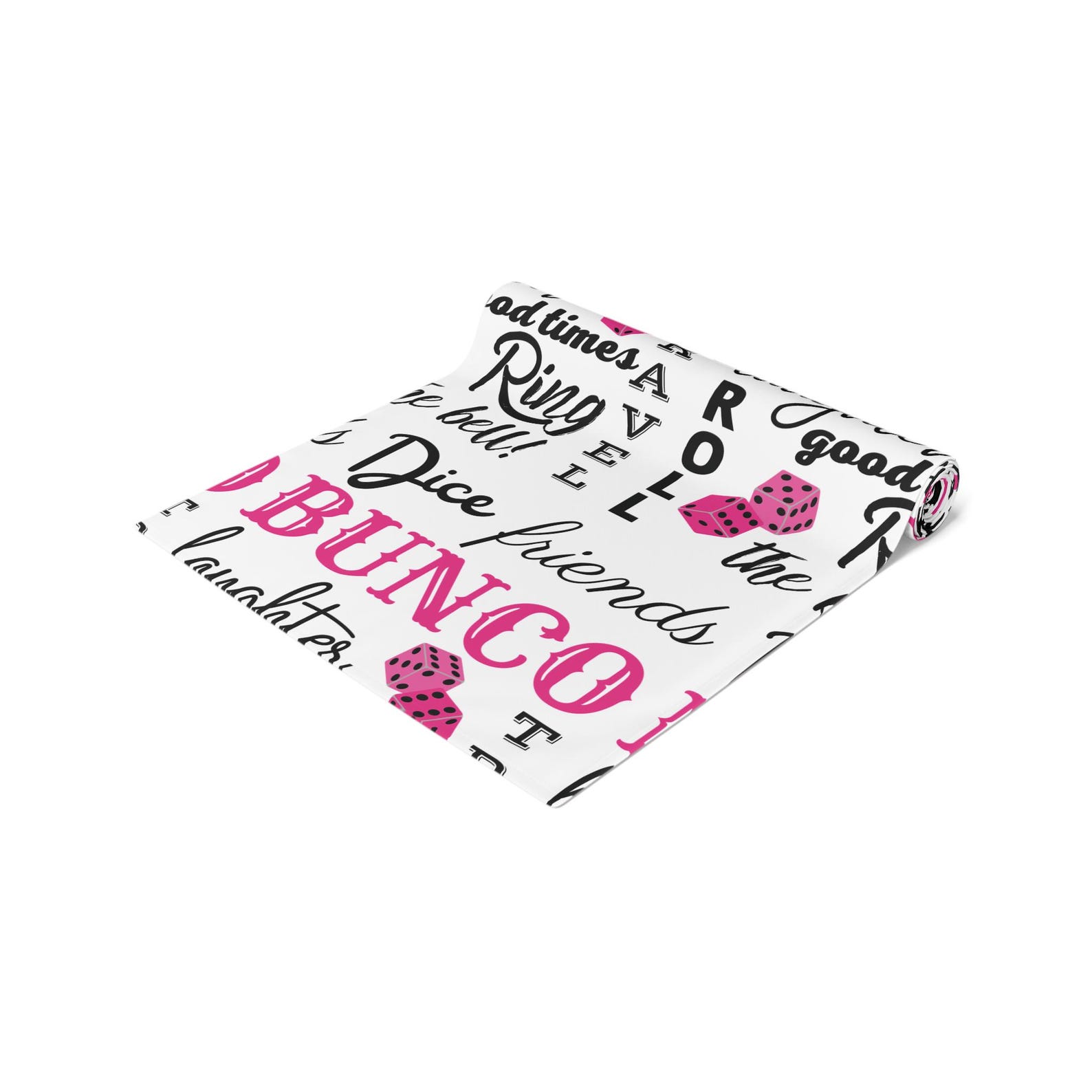 Bunco Table Runner | Dice Game Table Runner | Bunco Decor | Bunco Gifts ...