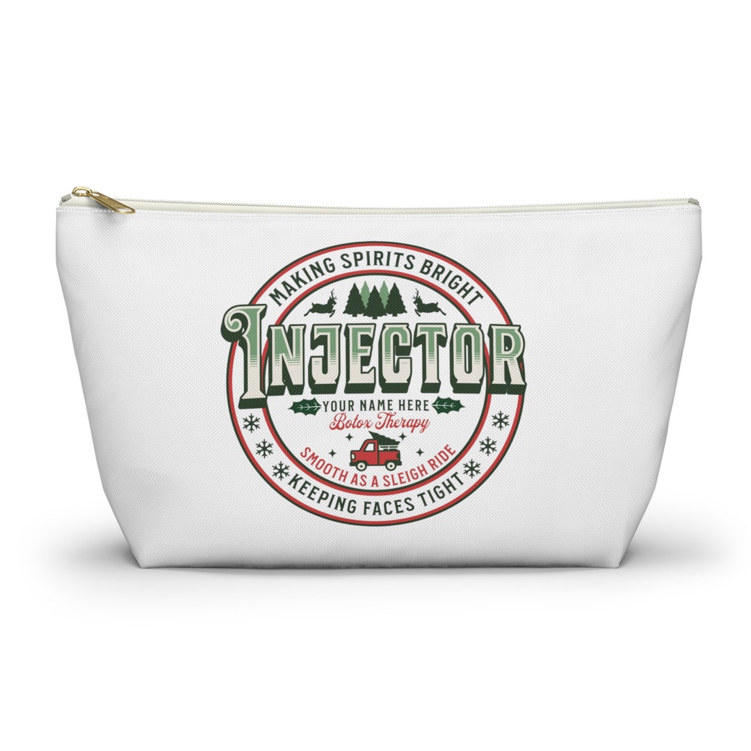Personalized Nurse Injector Makeup Bag Injector Botox Bag Cute Injector ...