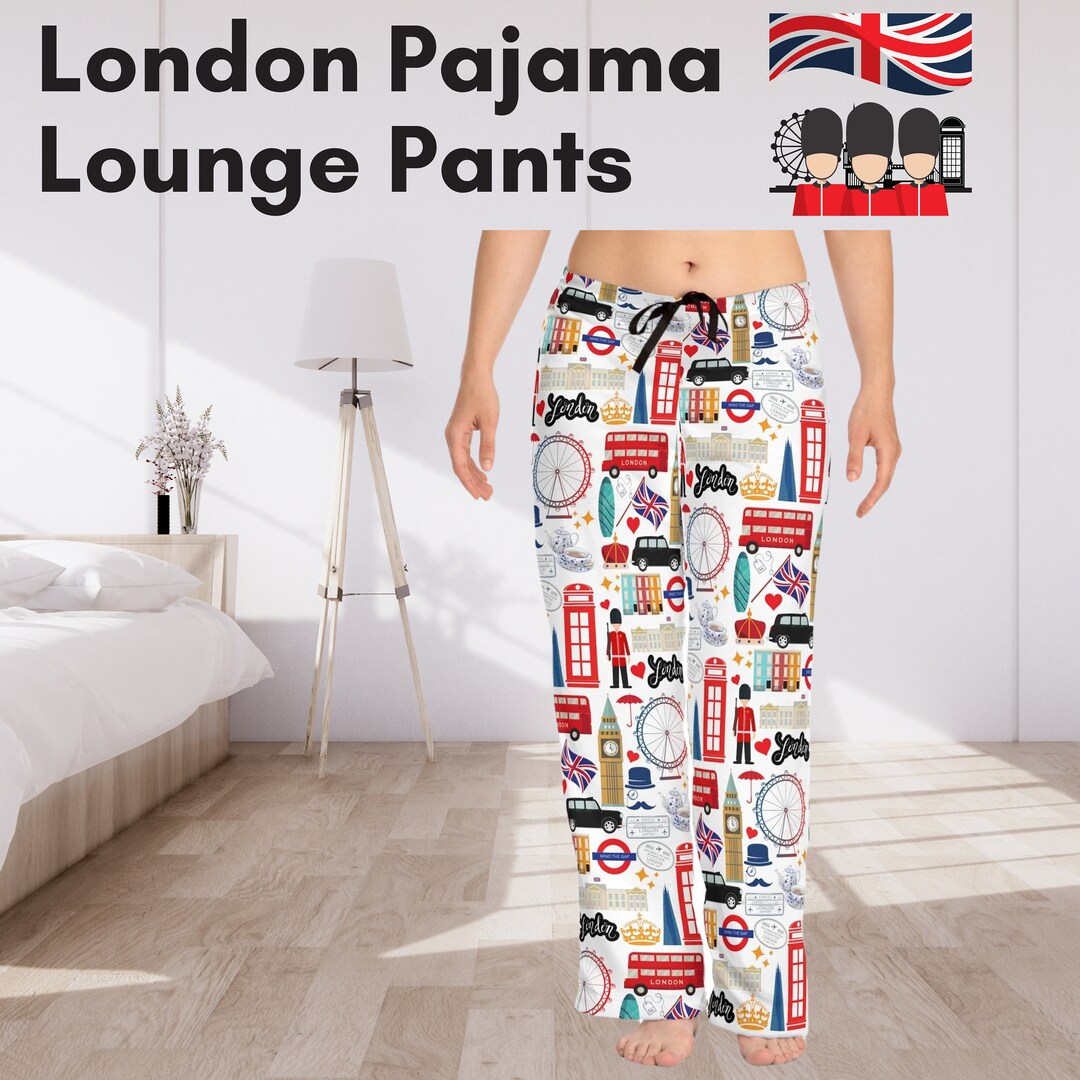 London Pajama Pants | London Gift | British Gift | London Icons | Great ...
