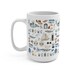 Nantucket Beach House Ceramic Mug | Coastal New England Cup - Etsy