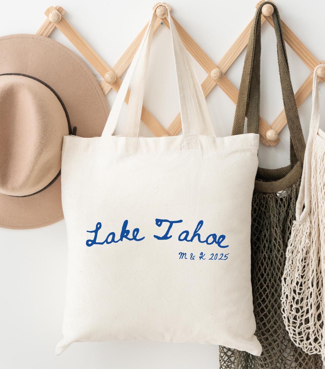 Custom Lake Tote - Custom Beach Tote - Bachelorette Gift Bags ...