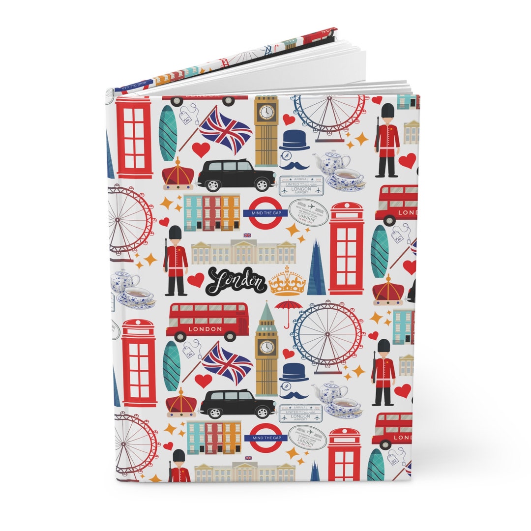 London Journal Notebook | London Journal | London Gift | England ...