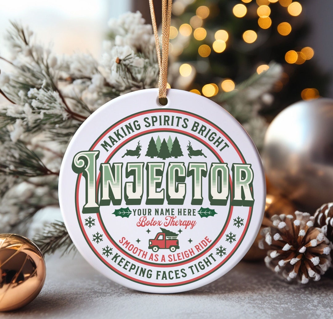 Personalized Nurse Injector Ornament | Gift for Injector Grad | Nurse ...