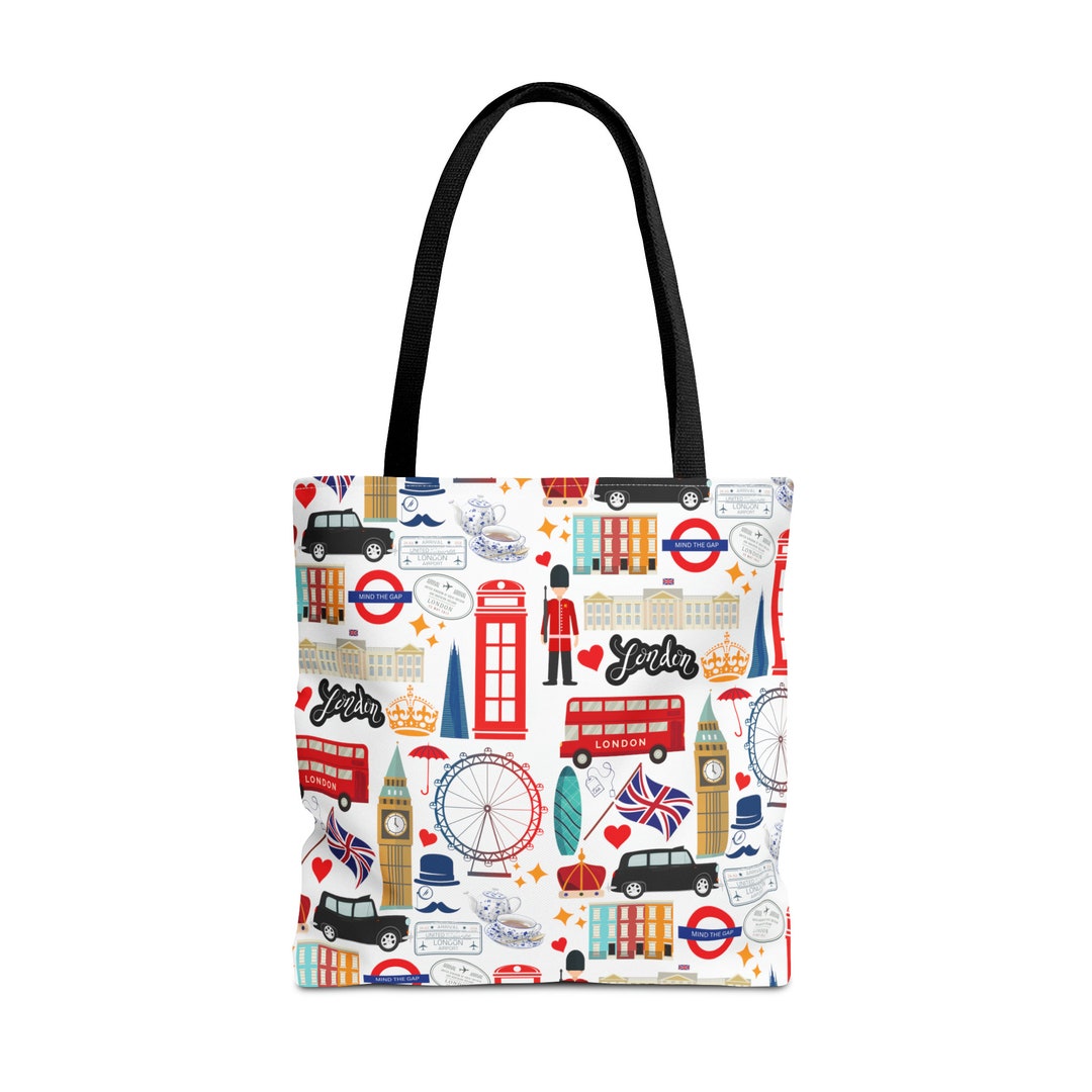London Tote Bag | London England Tote Bag | London Gift | London ...
