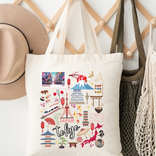 Japanese Tote Bag - Etsy