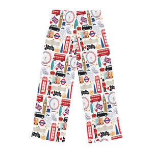 London Pajama Pants | London Gift | British Gift | London Icons | Great ...
