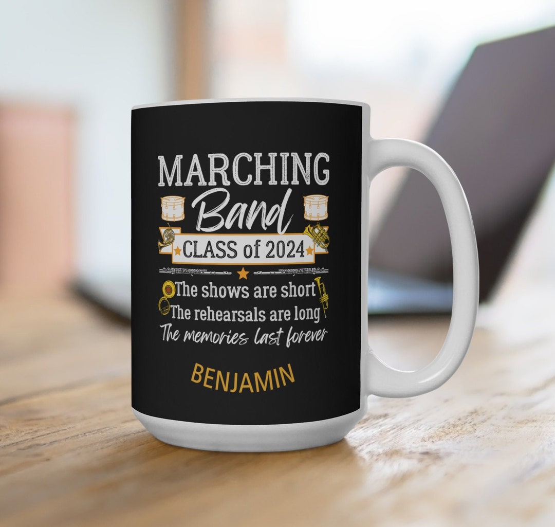 Personalized Marching Band Senior Mug 2024 Band Senior - Etsy
