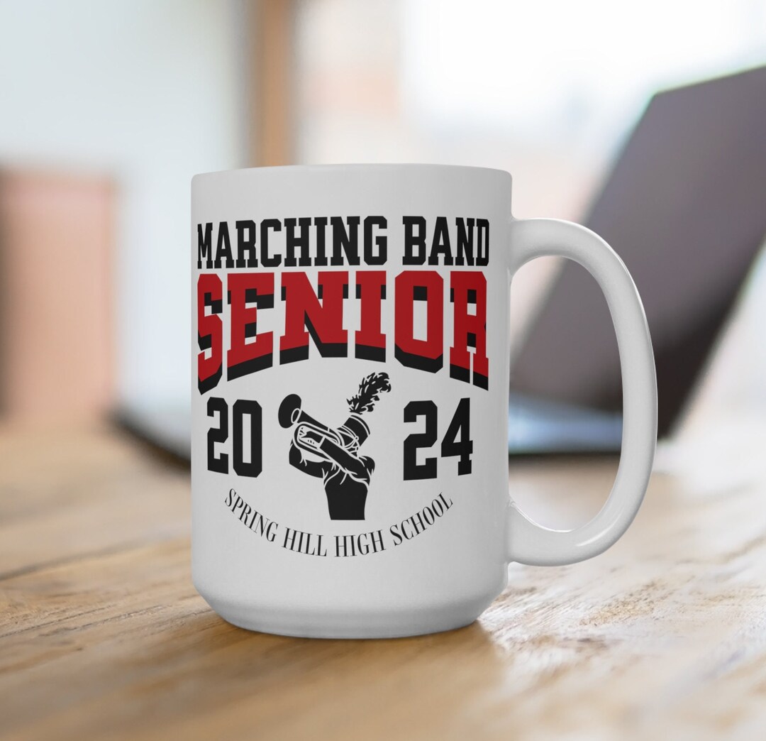 Custom Marching Band Senior Mug 2024 Band Senior Coffee Mug 15 Oz Band ...