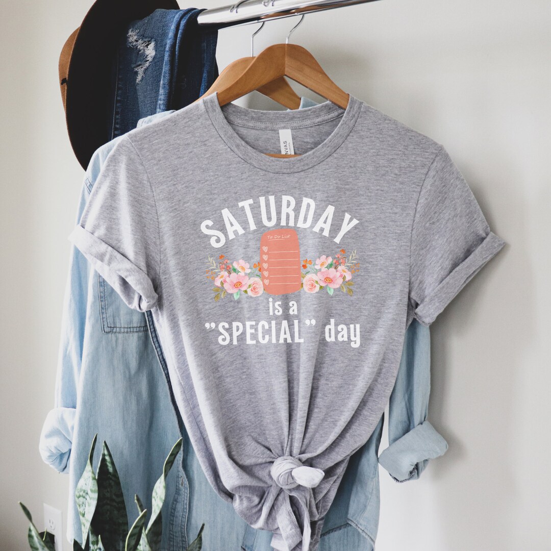 Funny LDS T-shirt Saturday is a Special Day Shirt Cute Mormon Shirt ...