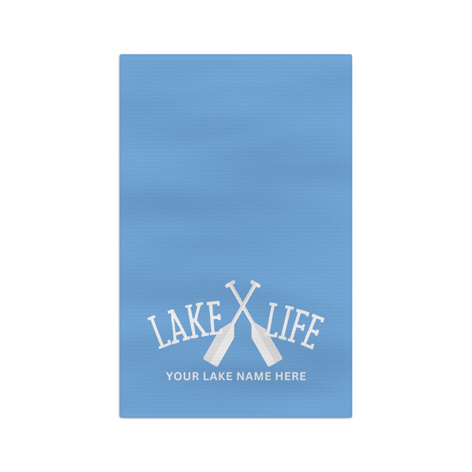 Custom Lake Life Towel | Personalized Lake Tea Towel | Lake House ...