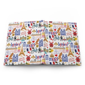 Paris Journal Notebook | Paris Journal | Paris Gift | France Journal ...