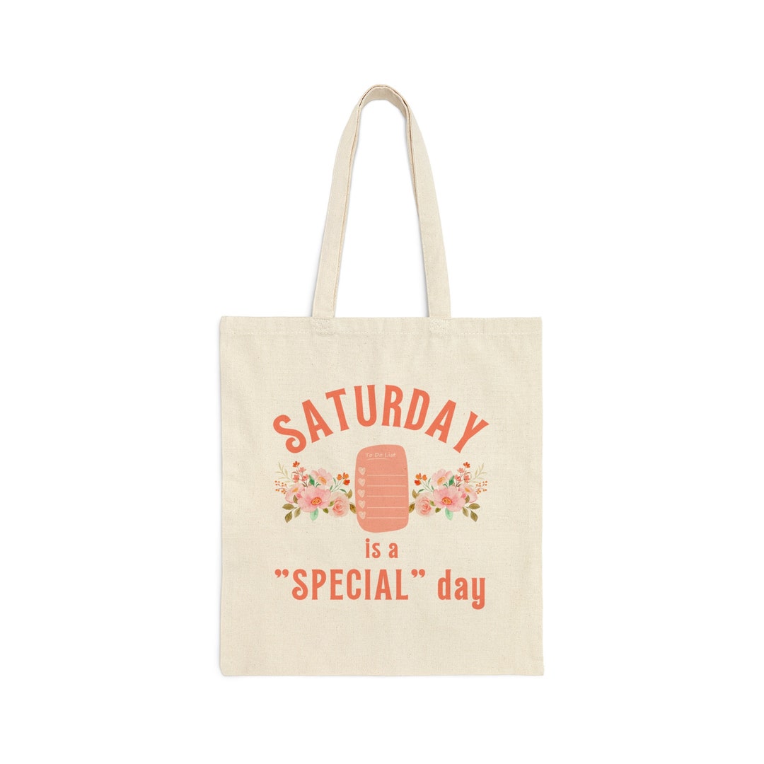 LDS Tote Bag Saturday is a Special Day Bag Cute Mormon Gift - Etsy